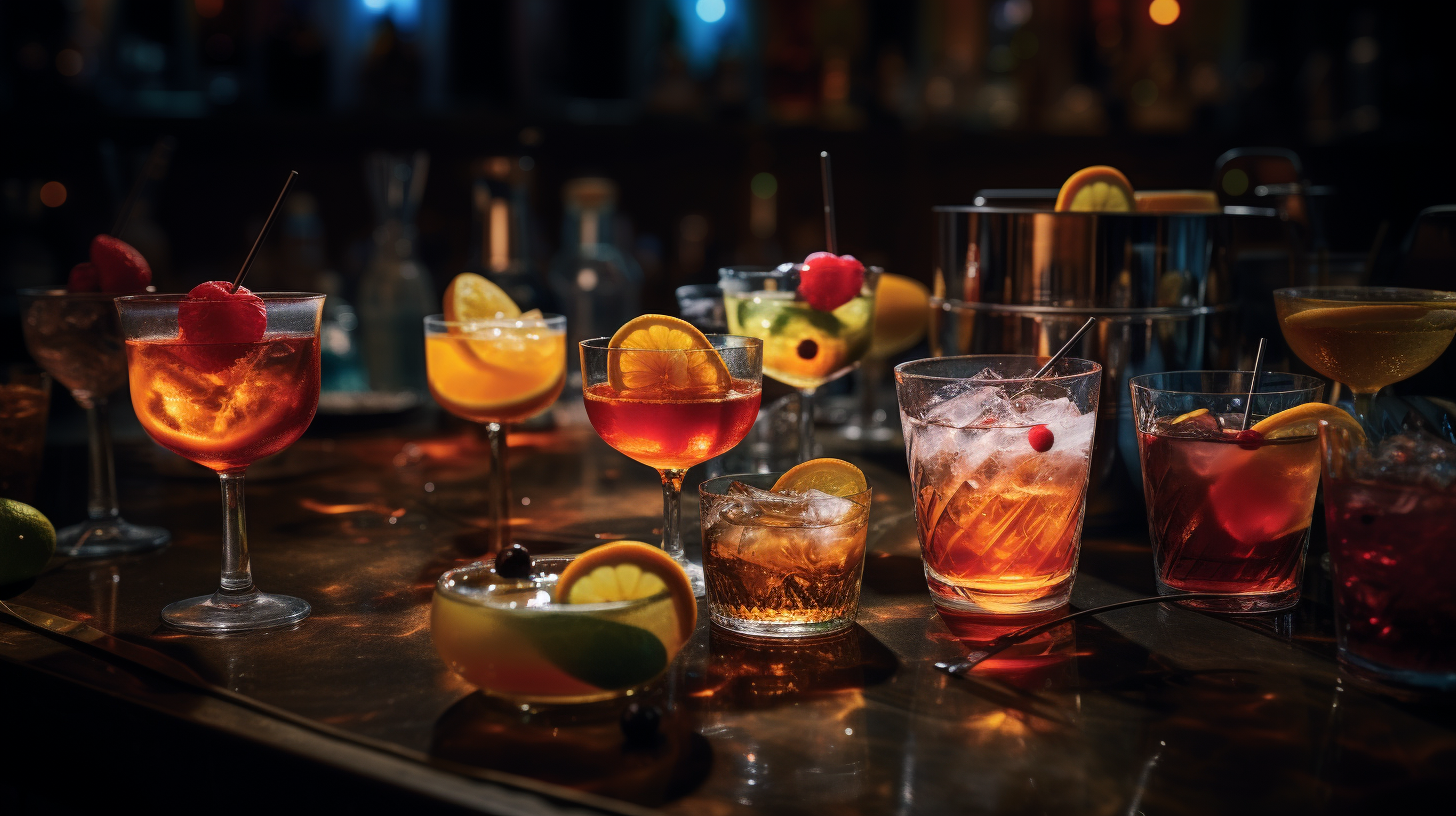 How do I create a signature cocktail for my bar?